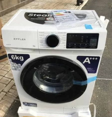Стиральная машина ZIFFLER T60-F1INW 6kg Inverter функция пара