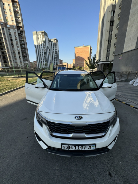 Киа селтос 2021 белый