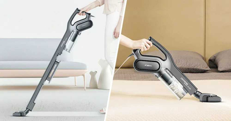 Пылесос Вертикальный Xiaomi Deerma Vacuum Cleaner DX700S CN