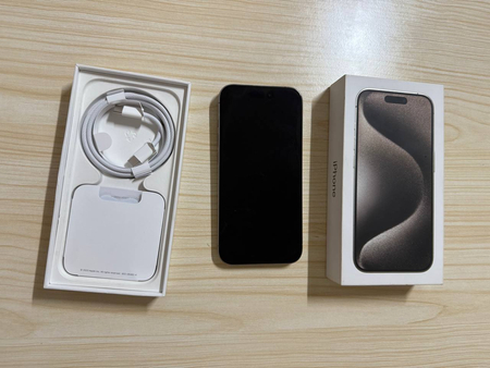 Iphone 15 Pro, Natural Titanium, 128 GB
