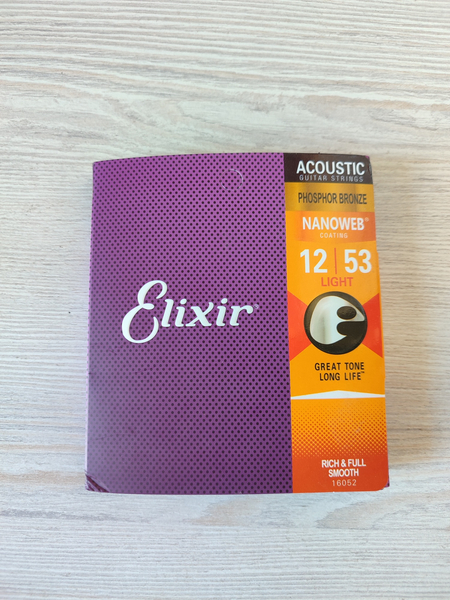 Струны для акустической гитары Elixir