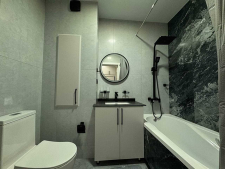 ЖК Dream House ул.Кичик Бешагач 2-комн 4/10 67 м² евроремонт меб/тех
