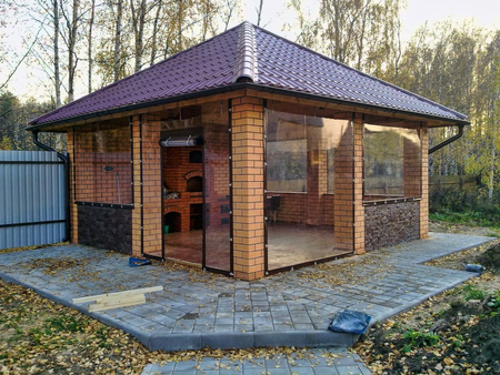 Казон очок барбекю