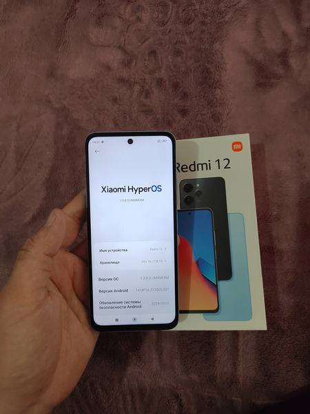 Xiaomi Redmi 12 6/128Gb Blue 4G Igravoy Karobka Sastayani Ideal Zor