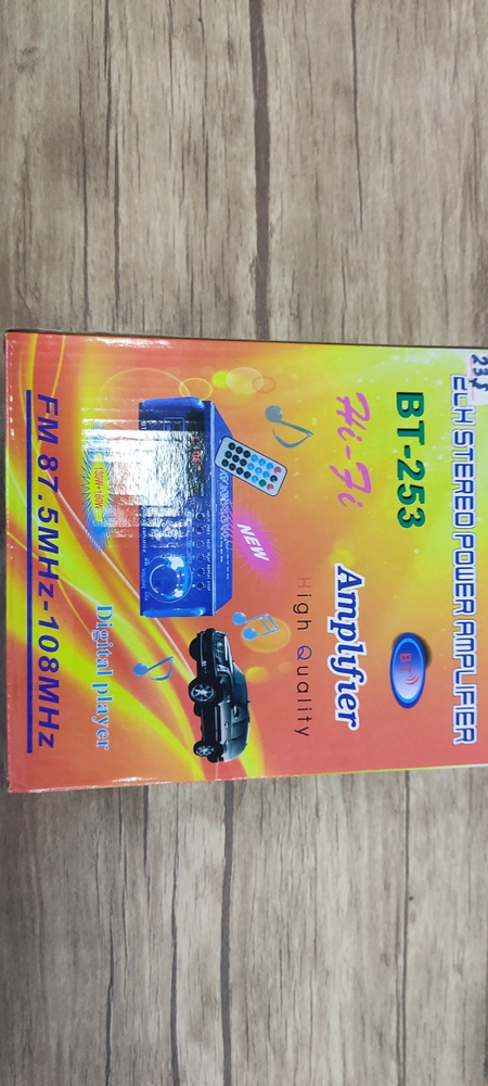 Усилитель + блютуз+флеш