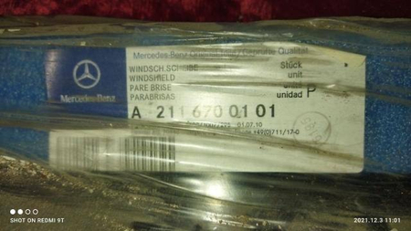 MercedesBenz 211 авангард стекло оригинал