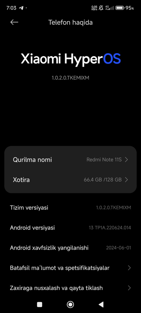 Redmi not 11s sotiladi