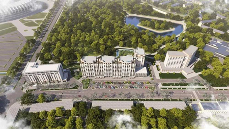 ЖК NRG Park 1-комнатная 43м2 КОРОБКА вид на ПАРК Г.Гулям метро М.Улуг!