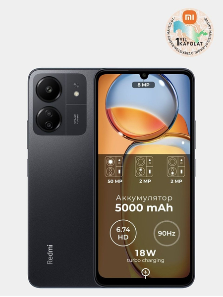 Redmi 13C 2024 New Super Skidka+Garantiya+Dastavka