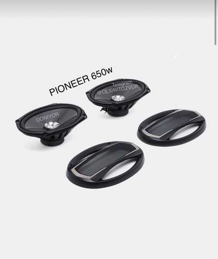 Pioneer kalo’nka 650w 2ta yangi karo’pka cheti rezinkali. Bez usilitel