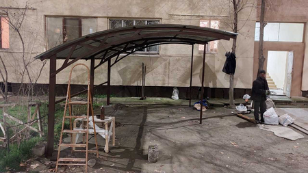 Навесы Автонавесы Парковки Консольный навес Любой Формы