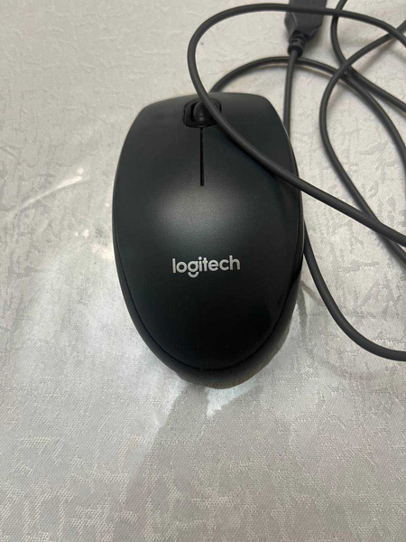 Компьютерная мышка Logitech M100 + коврик в подарок