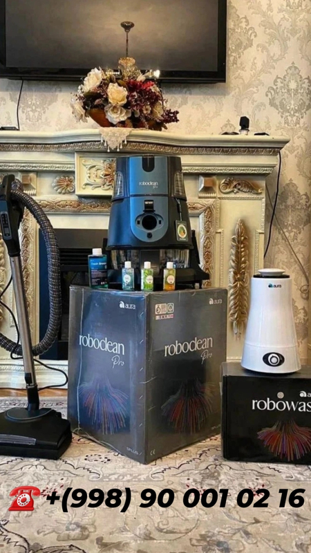 Мини-робот моющий пылесос от AURA | ROBOCLEAN PRO 2025
