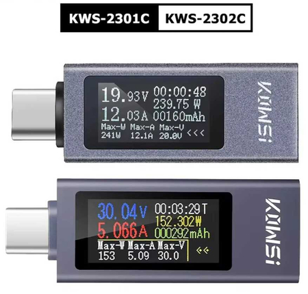 Продам новый Type-C USB-тестер до 12А