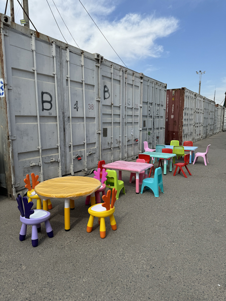 Plastmassa stol stul bolalar uchun optom
