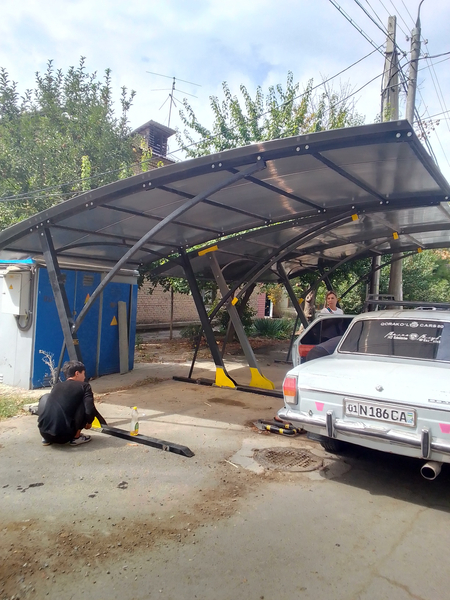 Авто Навесы Разборные изготовление.