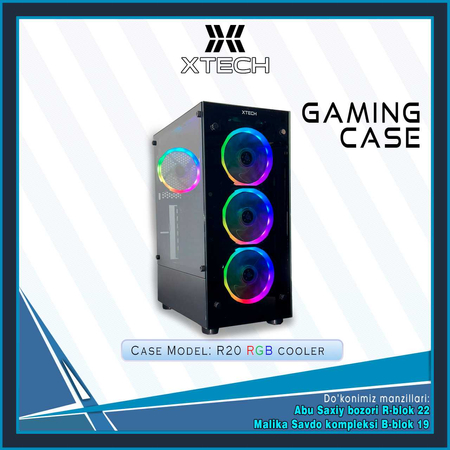 Xtech case RGB (Модель R-20) игровой кейс