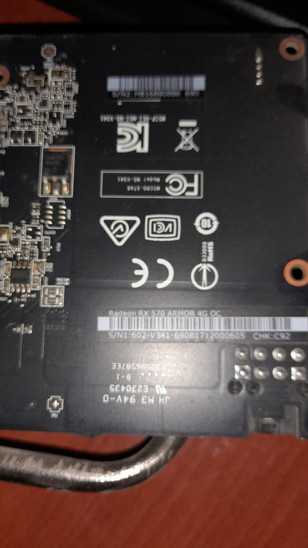 Видеокарта Rx 570 4gb