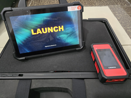 Launch X-431 PAD VII V7 benzin va electrocar uchun diagnostica karta