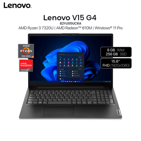 СКИДКА da Lenovo/V15 G4 AMN/AMD Ryzen 3 7320U/8GB DDR4/256GB