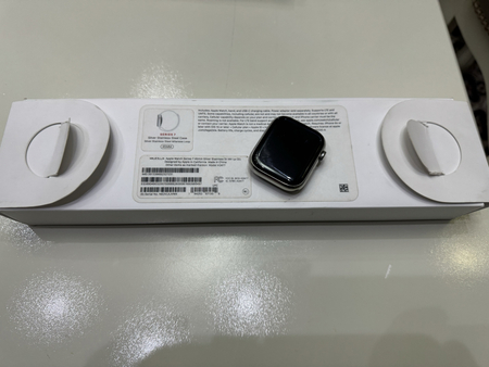 Stainless steel 7/45mm case with milanese loop silver
