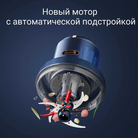Электрическая мясорубка, измельчитель Deerma DEM-JR08