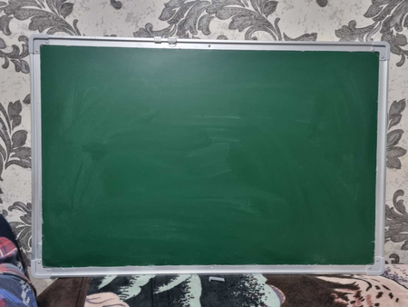 Доска двухсторонняя  90x60 (мел,маркер)