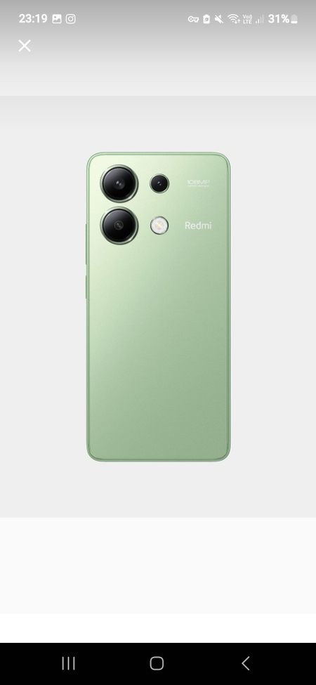Смартфон Xiaomi redmi note 13 8/256 гигабайт