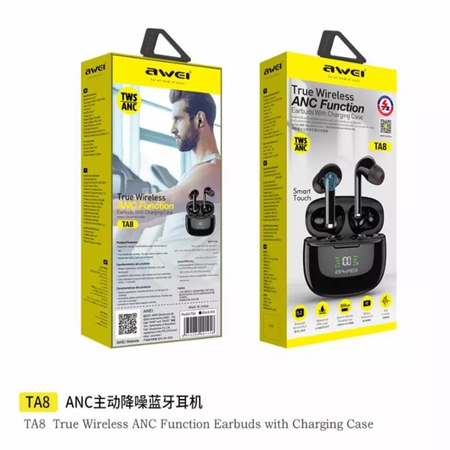 awei TA8 Bluetooth 5.2 ANC Активное шумоподавление