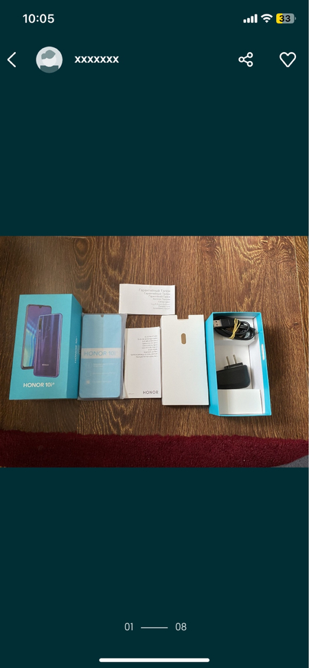 Продаётся телефон huawei honor 10i