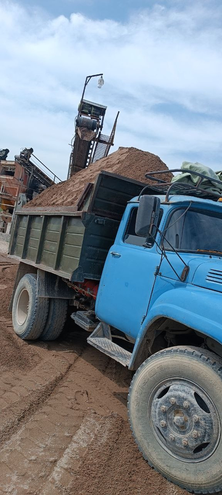Зил клинец шебень блуга песок пойма  Klines sheben tosh kum