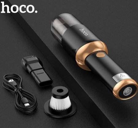 Автопылесос Hoco multifunctional car Vacuum cleaner DI31 с фонариком