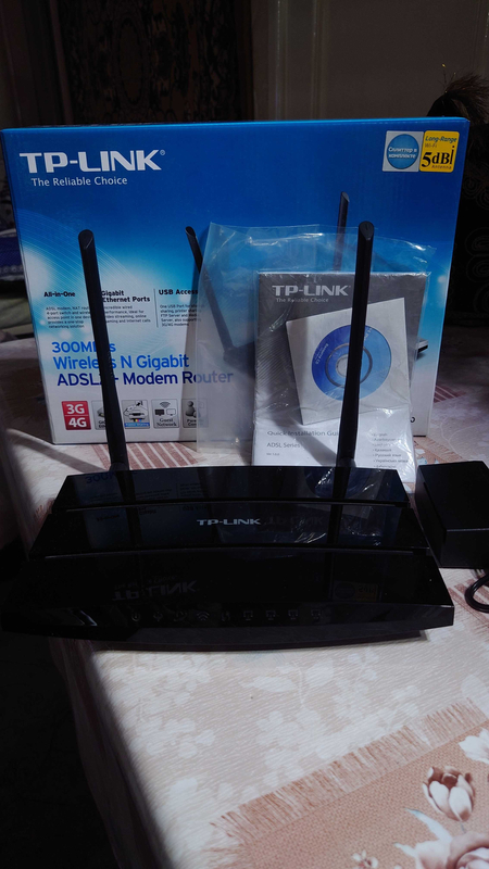 Роутер TP-LINK,300Mbps ADSL2+Modem Router, model TD-W8970