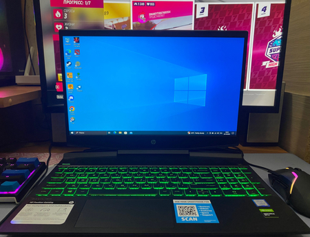 HP pavilion gaming / i5 9400f / gtx 1650 / 16 gb ram / 500gb ssd