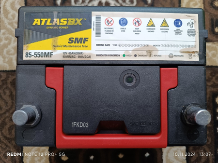 Продается аккумулятор ATLASBX 60AH