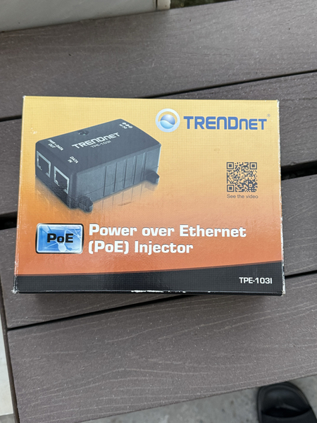 Инжектор питания через Ethernet (PoE) ТПЭ-103И (Версия v1.0R)