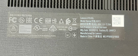 Офисный ноутбук Lenovo V15-IGL