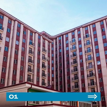 Срочно продаётся 2/5/10  50 квадрат новастроека сотлади 42000  каропка