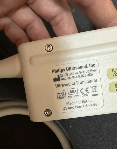 Линейный датчик Philips L12-4 УЗИ датчик Philips L12-4