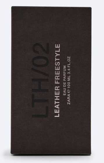 Парфюмерная вода для мужчин ZARA LTH/02 LEATHER FREESTYLE, 100 ml