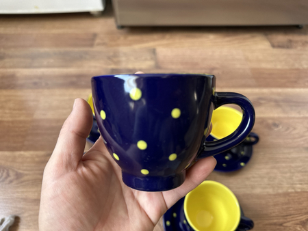 Керамический кофейный набор