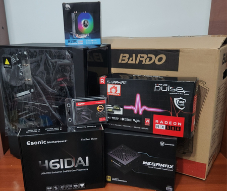 Intel core i7 / RX 580 8GB / OZU 16GB