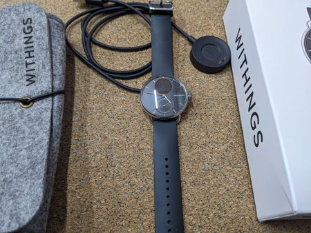 Гибридные смарт часы Withings Scanwatch с функцией ЭКГ