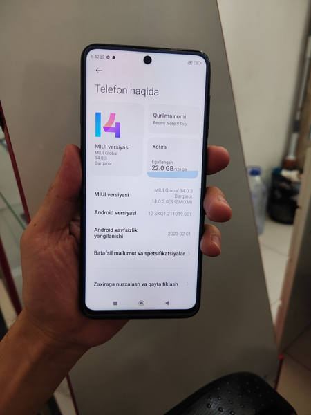 Redmi note 9 pro
