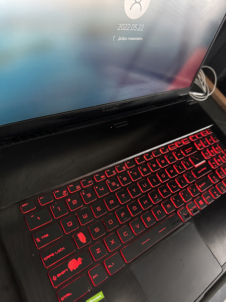Ноутбук Msi GF75 + Мышка Bloody Q80 и коврик в подарок