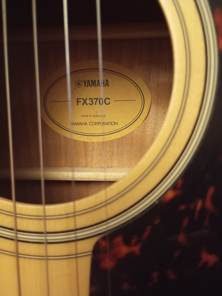 Гитара yamaxa fx370c акустическая
