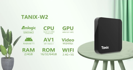 Smartbox Tanix W2 android11.Youtube+Бепул Каналлар+кинолар.см