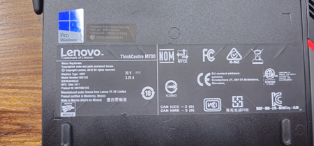Lenovo thinkcentre m700