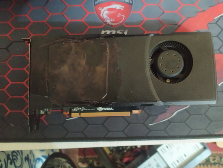 Vidyokarta gtx470 sotladi