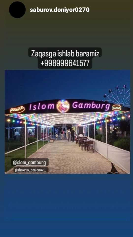 Neon led reklama xizmatlari